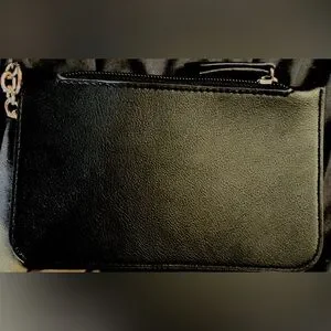 Jones New York | Bags | Jones New York Black Wristlet With Gold Chain ...